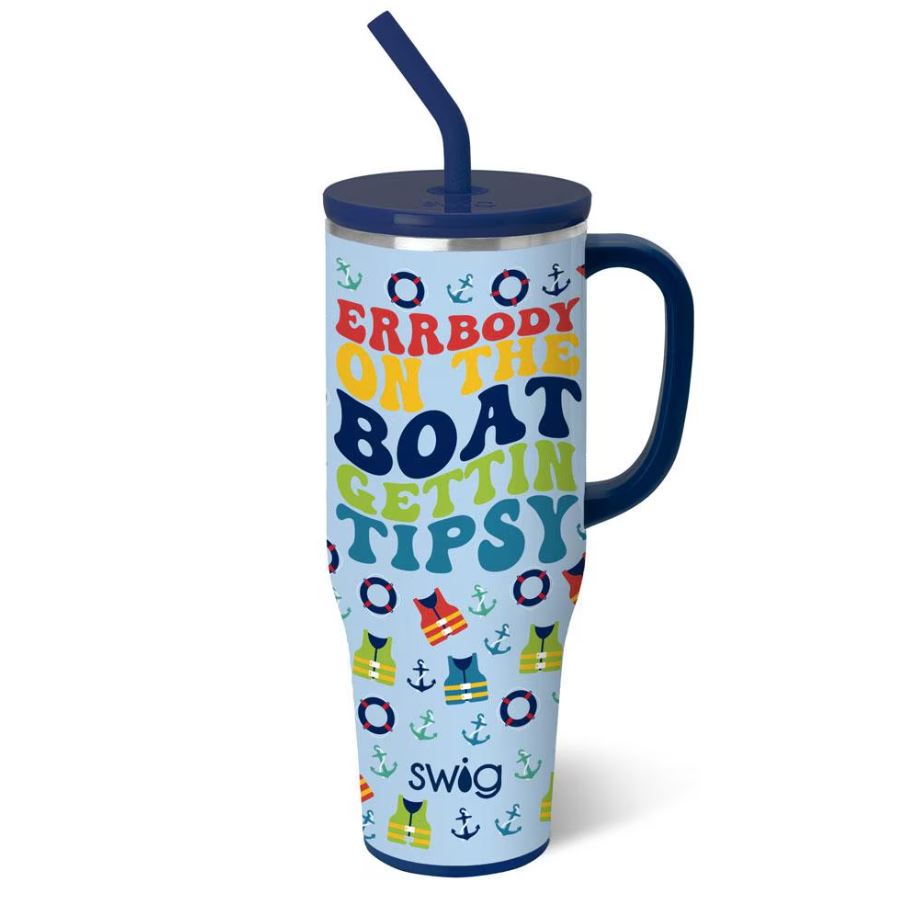 Swig Life™ 40oz Mega Mug • Errbody on the Boat – Tonya's Treasures Inc.