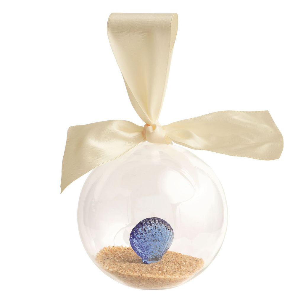 Fan Shell Glass Ornament – Tonya's Treasures Inc.