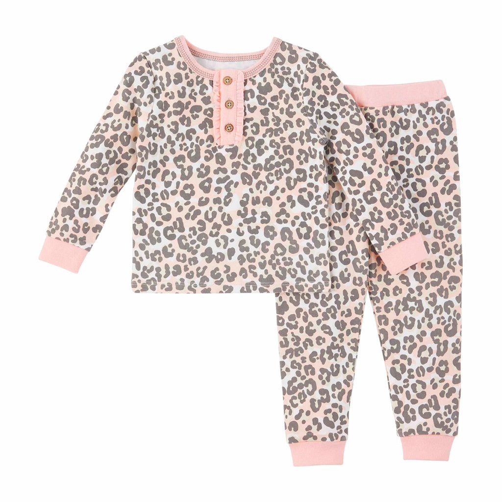 Girl's Leopard Pajama Set – Tonya's Treasures Inc.